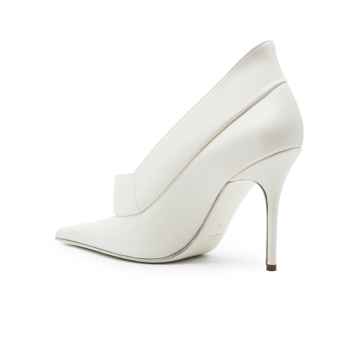 RAE WHITE MILK CALF LEATHER – GIABORGHINI